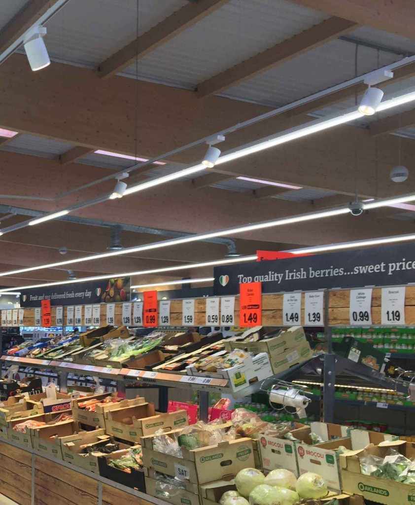 LIDL LED Fit-out - FibreLED