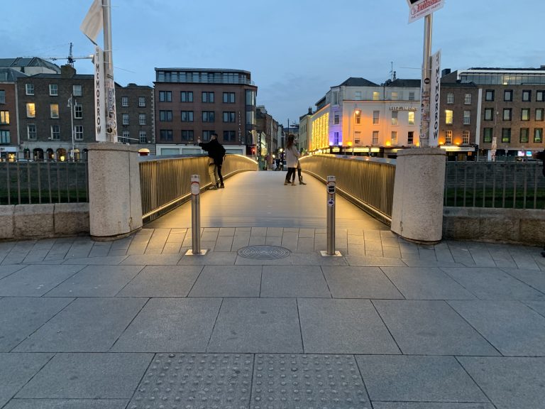 Dublin's Millennium Bridge - FibreLED
