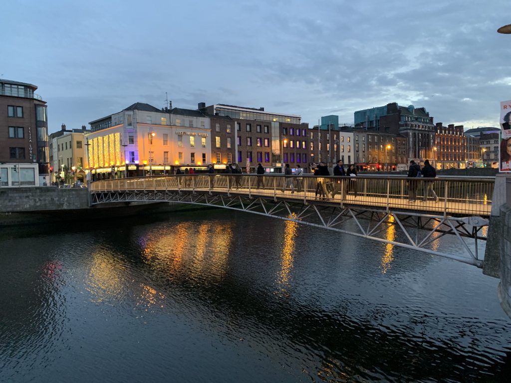 Dublin's Millennium Bridge - FibreLED