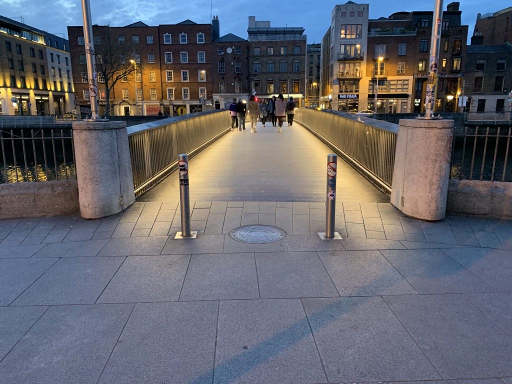 Dublin's Millennium Bridge - FibreLED